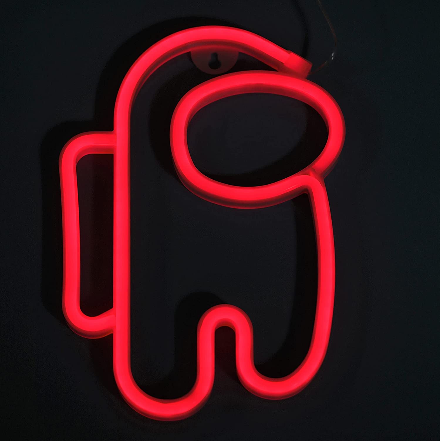 Among Us Neon Light, Wall Decor LED Neon Lights, Red - Best Price Arts