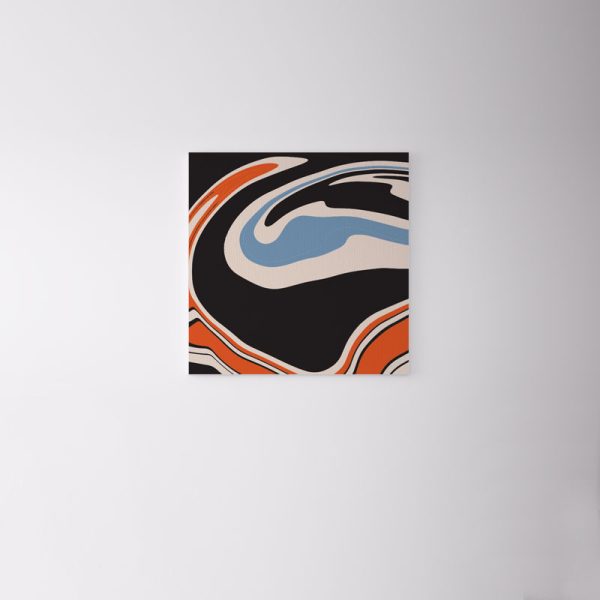 Liquide flowting, Canvas wall art, Multicolour, Canvas - Best Price Arts