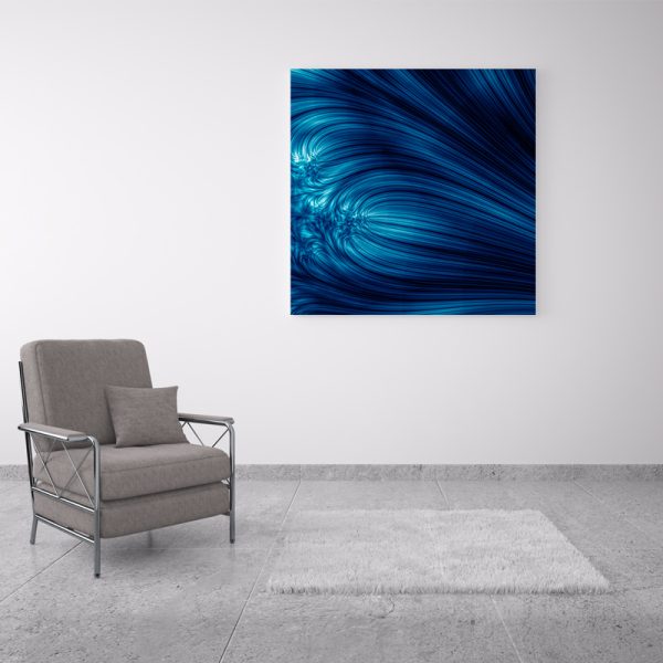 Abstract blue, Canvas wall art, Blue, Canvas - Best Price Arts
