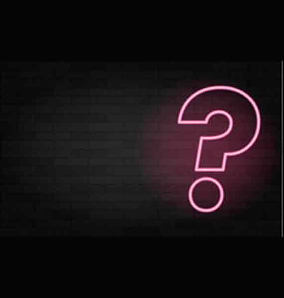 Question Mark Neon Light, School, Pink, LED - Best Price Arts