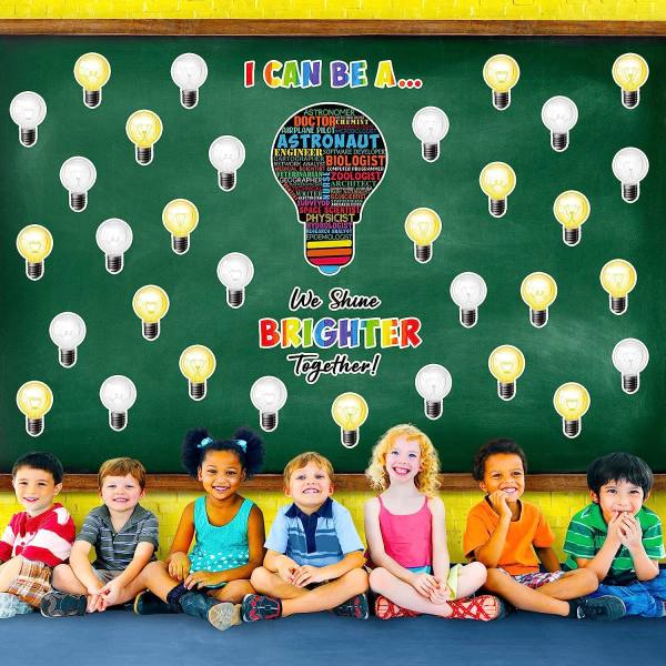 49 Pcs Careers Poster Classroom Bulletin Board Set Science Classroom ...